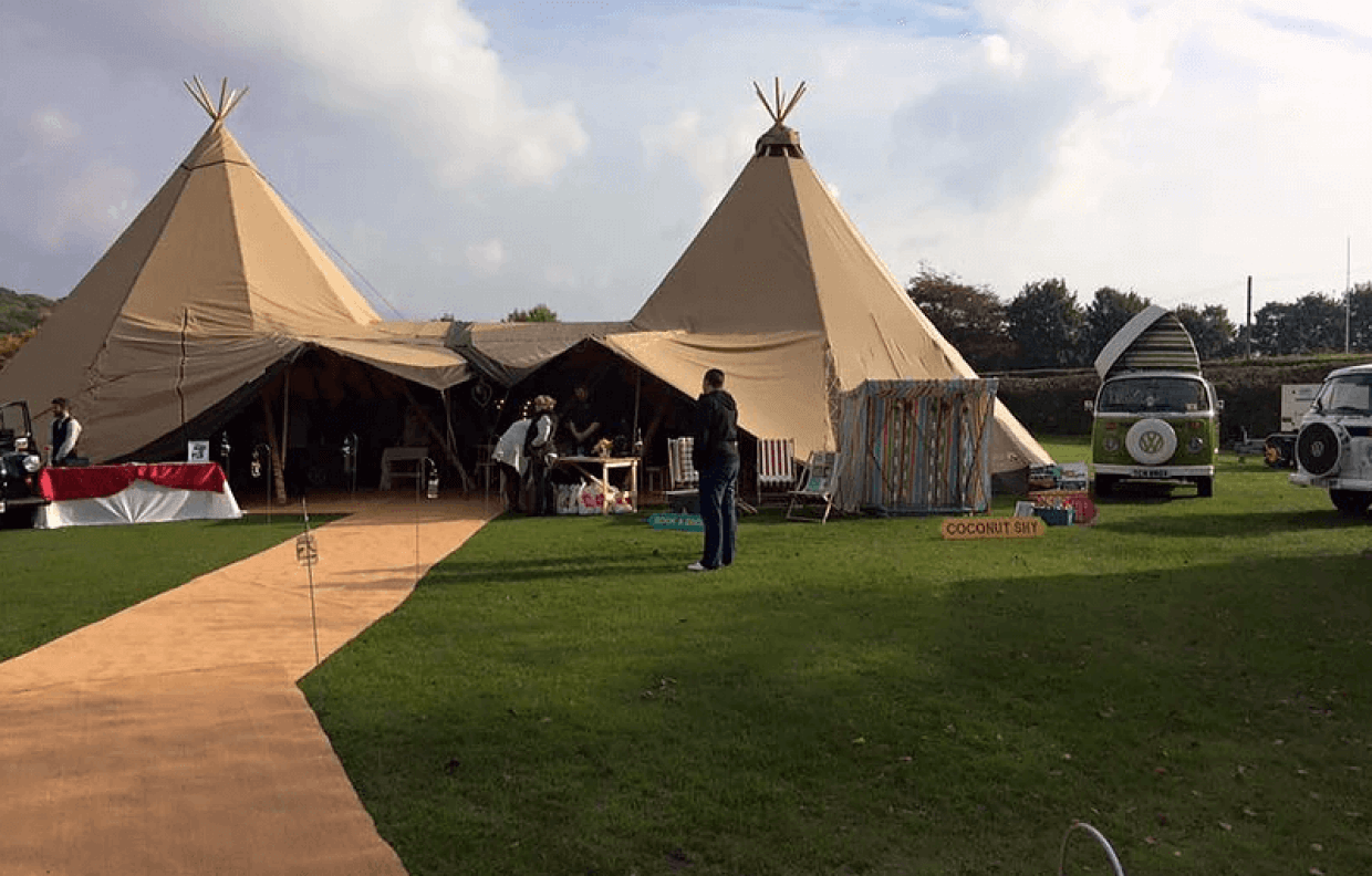 Teepee Wedding Fair - Bar Events UK